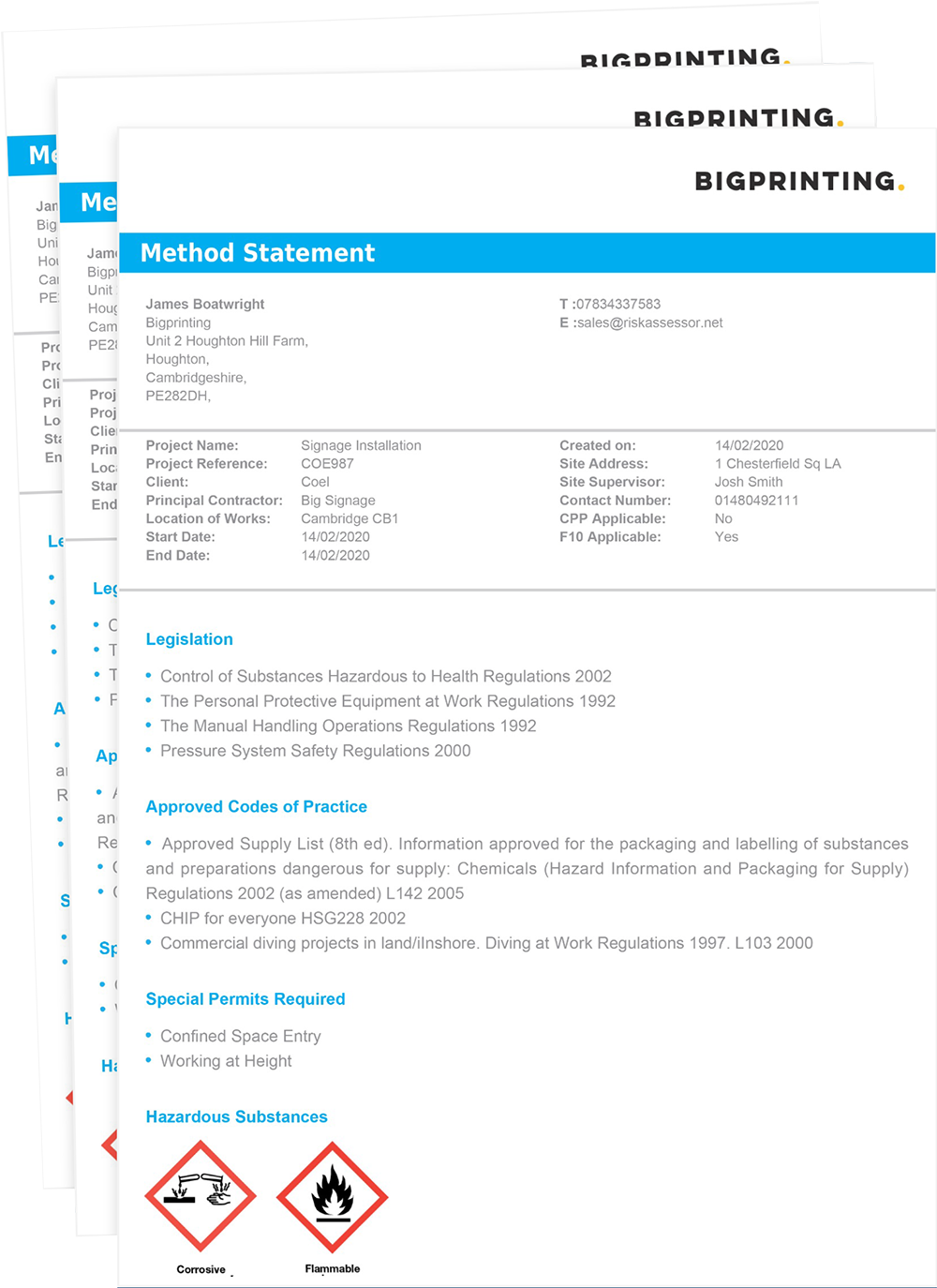 Create A Method Statement With Ease Try Free Today